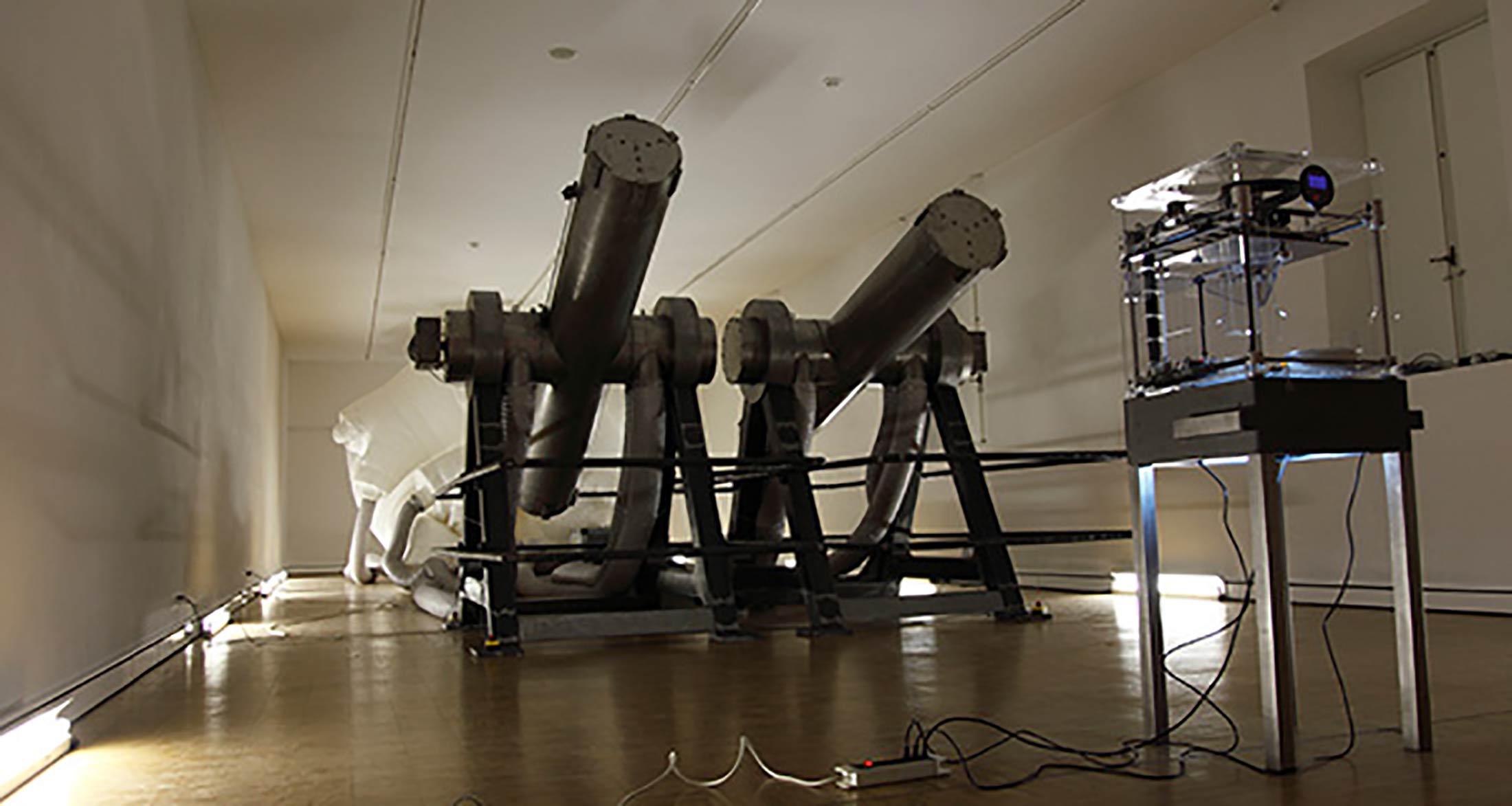 CARLO BORER - Skulptur, Objekt, Object, Sculpture, Stahl, Chromstahl ...